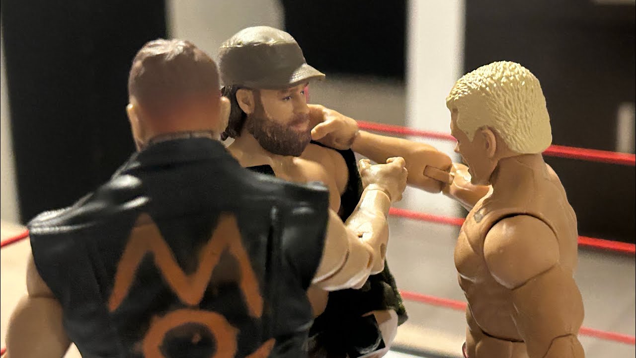 SMACK DOWN BEFORE BASH IN BERLIN (Stop Motion Figures) - YouTube