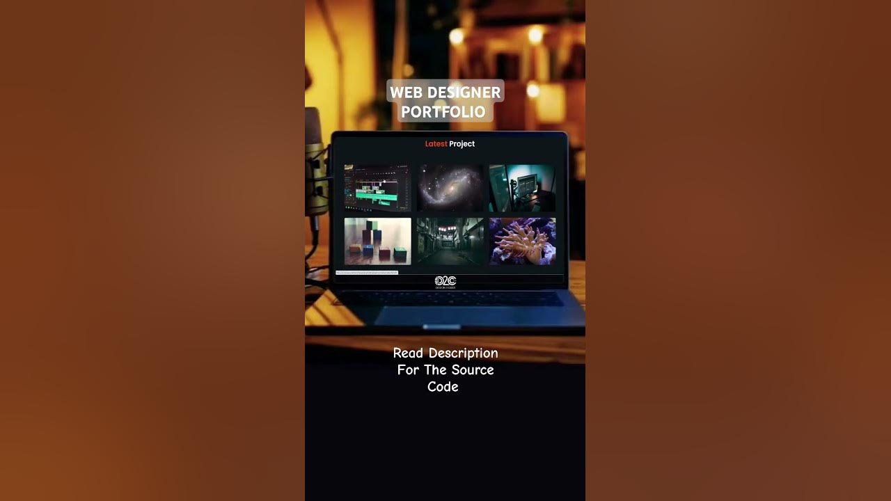 Web Designer Portfolio || HTML, CSS, JS || - YouTube