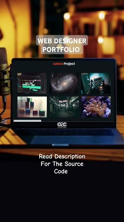 Web Designer Portfolio || HTML, CSS, JS || - YouTube