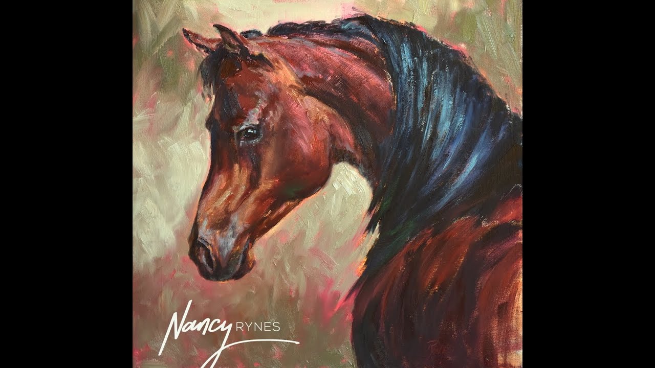 Wind Dancer Part 1 - an oil painting tutorial by Nancy Rynes - YouTube