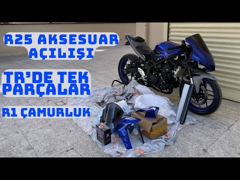 R25'im İçin Yurtdışından Aksesuar Geldi! R25'e R1 Çamurluk ! Tr'de Tek R25 Cam!R25 Yapım Aşaması 5