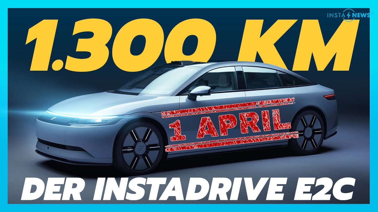 1300 km Reichweite ohne Zwischenstopp | INSTADRIVE E2C mit 800V und Feststoffakku - YouTube