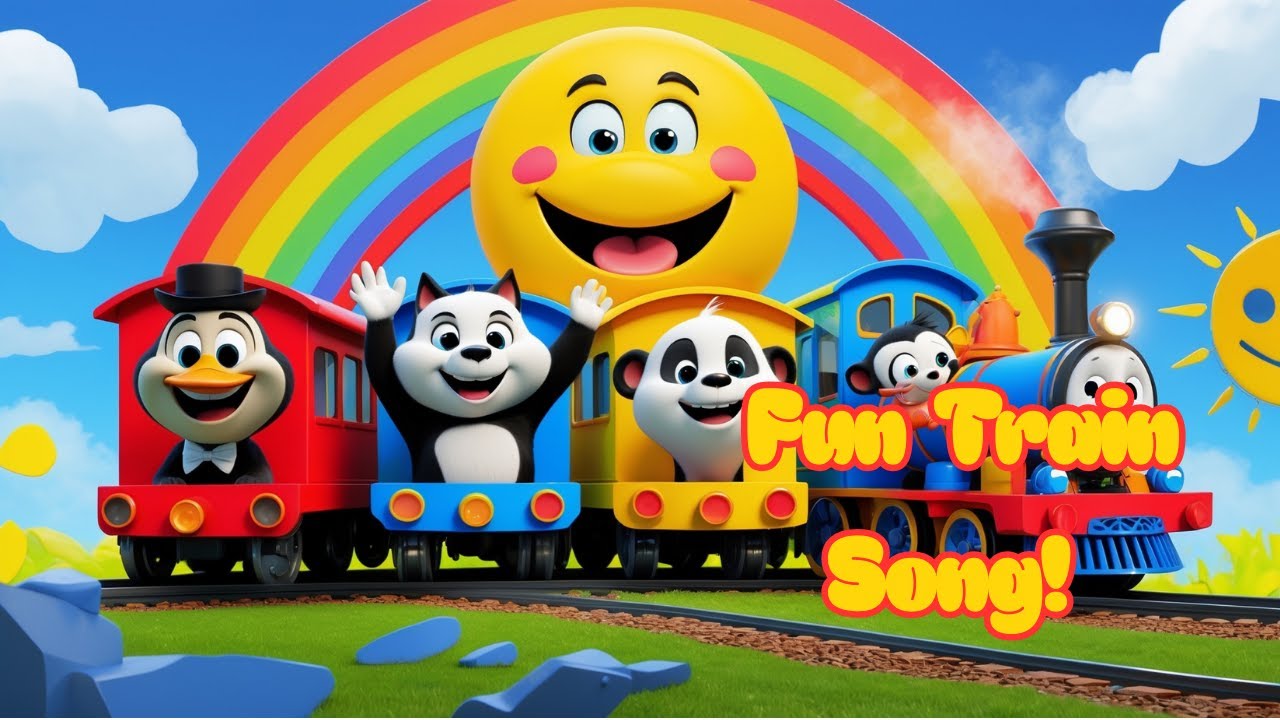 Color Train Song for Kids - YouTube