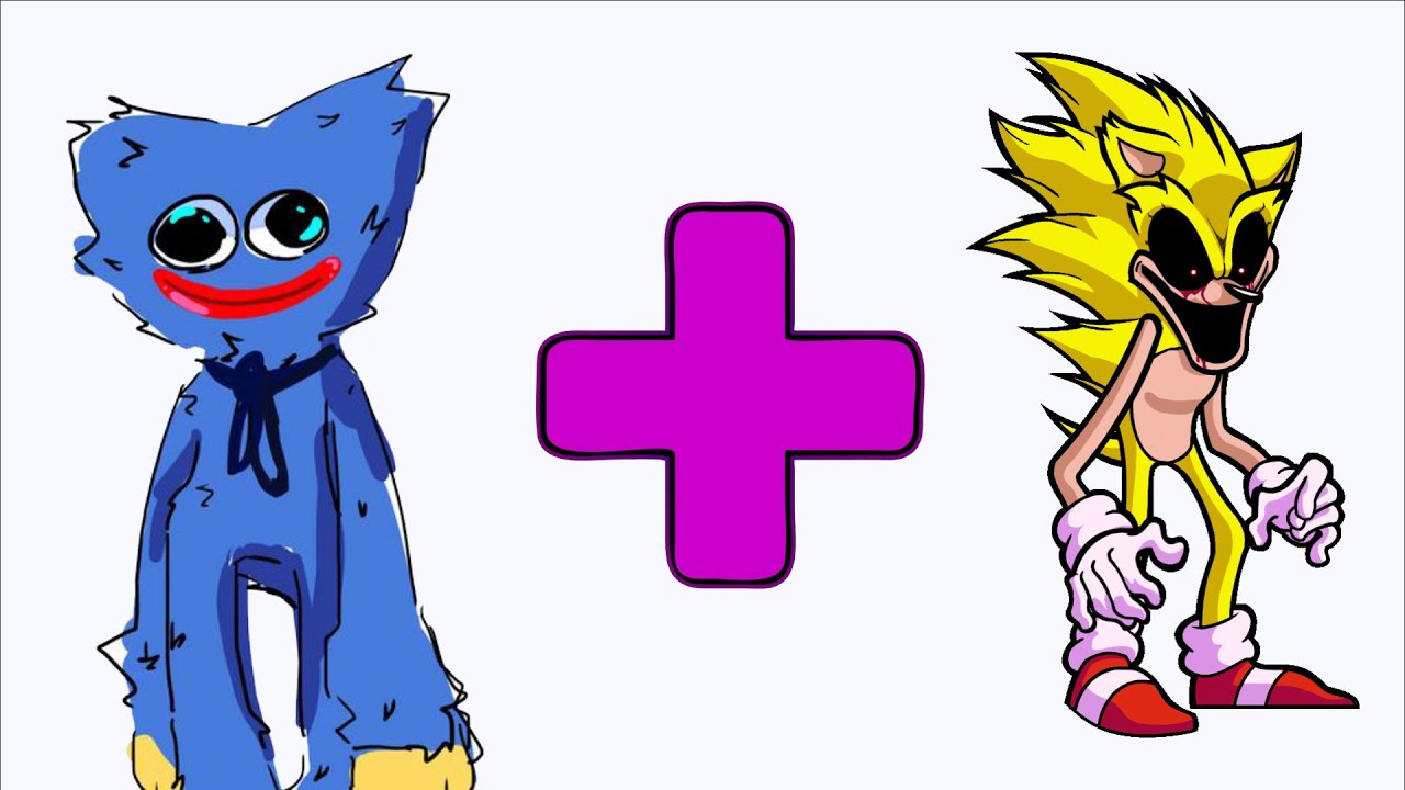 Huggy Wuggy + Super Sonic = ??? | Super Sonic Animation - YouTube