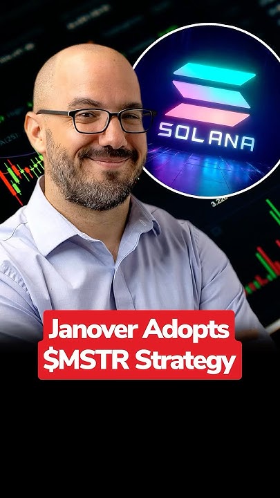 Janover Copies Saylor’s Playbook… But With Solana?! 🧠⚡ - YouTube