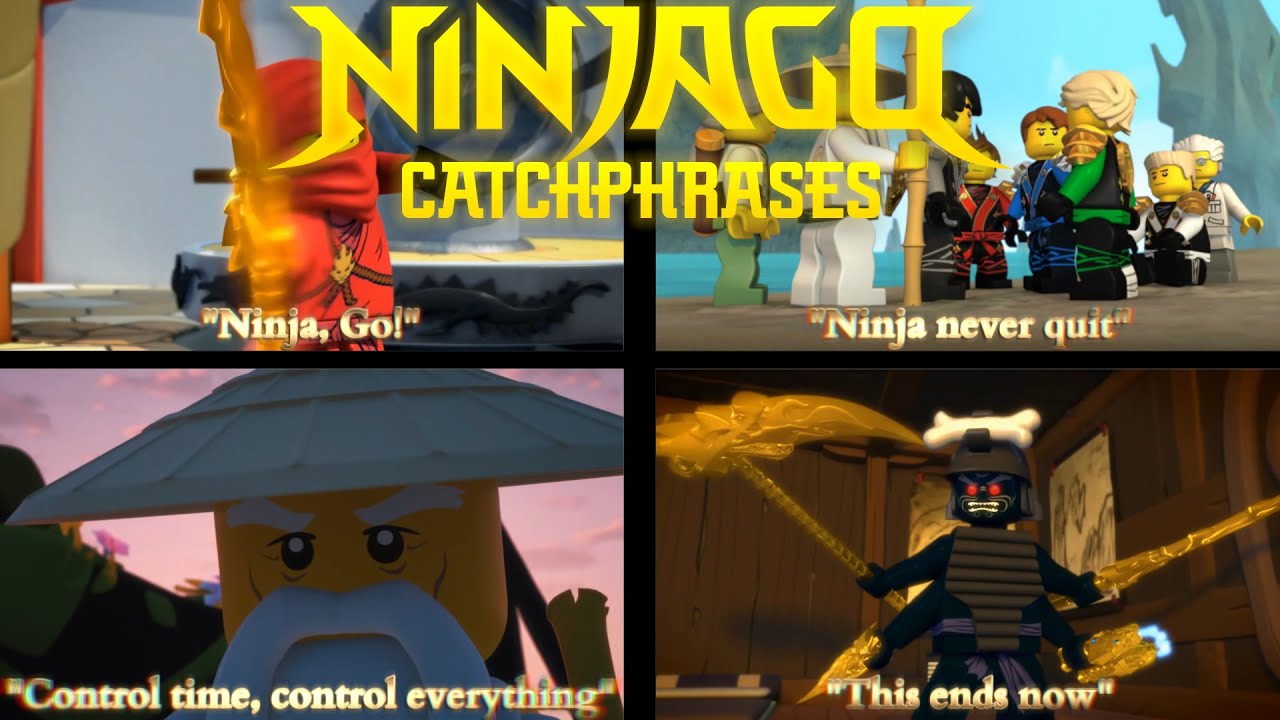 Iconic Ninjago Catchphrases - YouTube