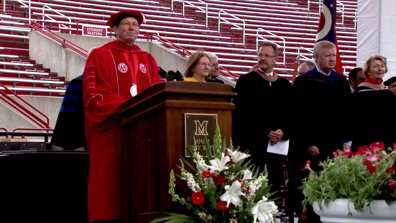 Miami University Spring Commencement 2016 - YouTube