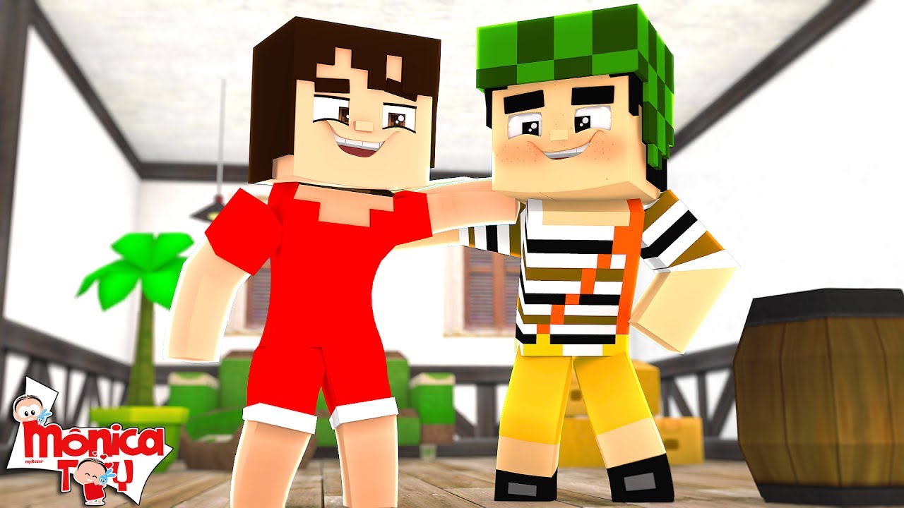 Minecraft: MÔNICA TOY - A MÔNICA CONHECEU O CHAVES ! #04 (MINECRAFT ...