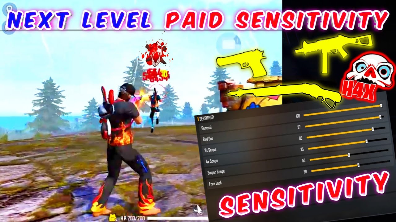 COPY THIS SECRET SENSITIVITY FOR FREE FIRE MAX | PAID ONE TAP HEADSHOT ...