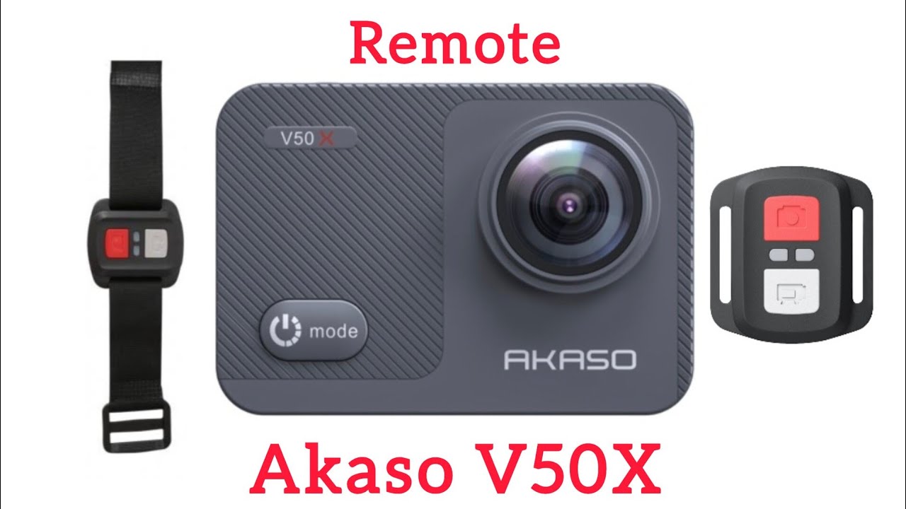 Akaso V50X Camera Remote #akaso - YouTube