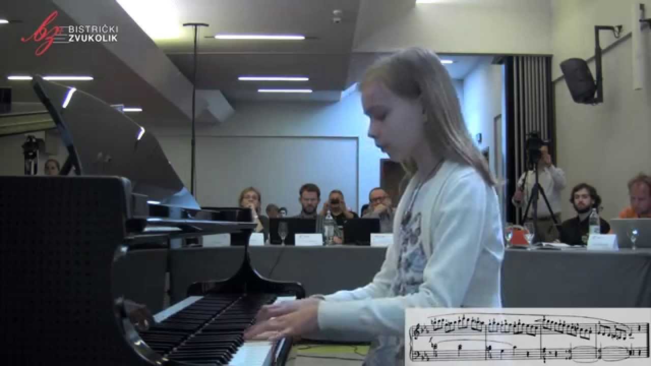 Henri Bertini: Etida u c - molu op. 29, br. 4 - Lorena Cahunek, klavir ...