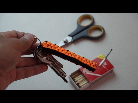 Ayakkabı Bağından Anahtarlık Yapımı  #keychain