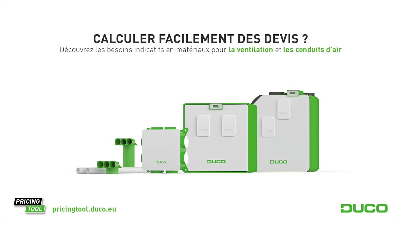 DUCO Pricing Tool: calculer facilement des devis pour vos projets de ...