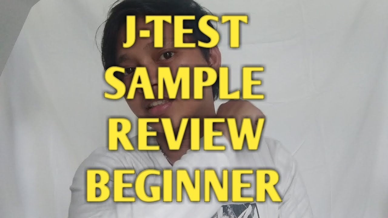 JTEST sample review E-F level P.1 - YouTube