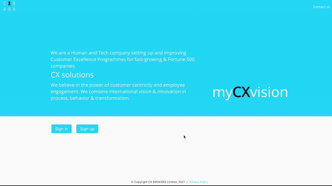 My CX Vision - Demo Video - YouTube
