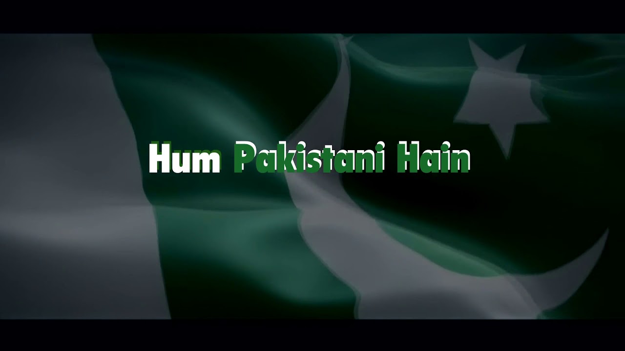 Tribute to Pakistan. New National song "Hum Pakistani hain" by Dilawer ...