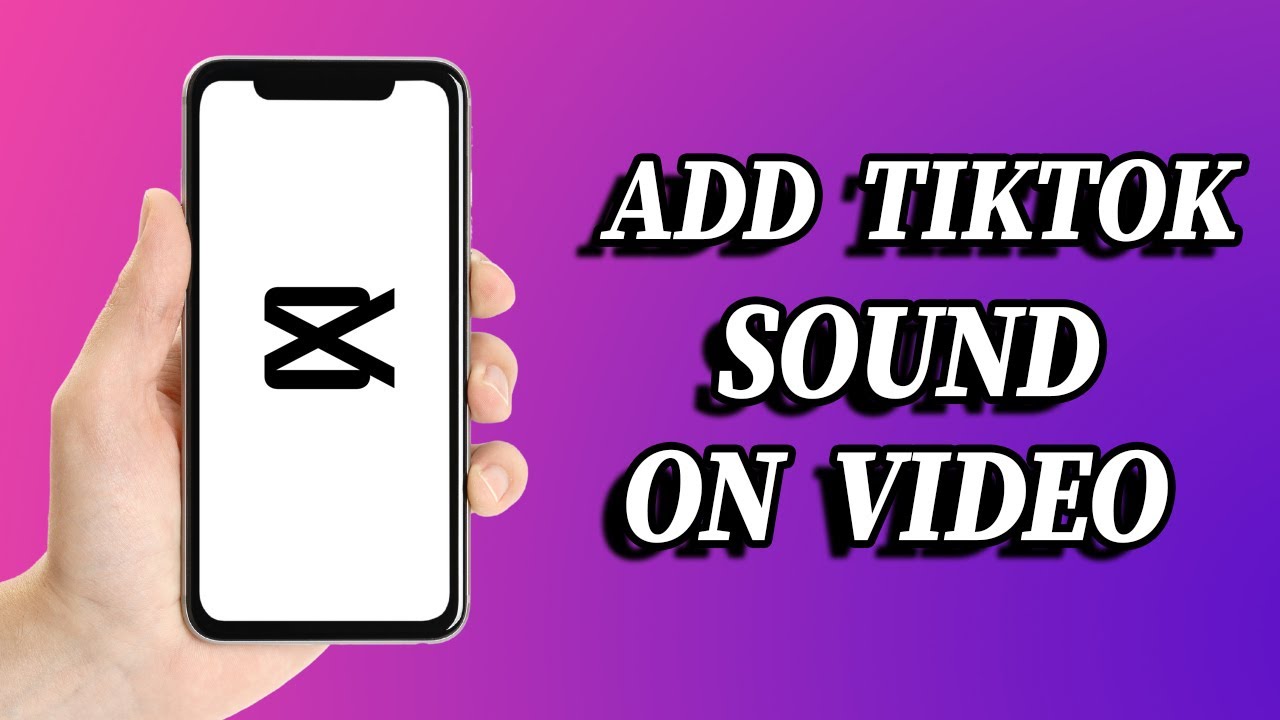How To Add Tiktok Sounds On Video With Capcut YouTube How To Add Tiktok Sounds On Video With Capcut YouTube