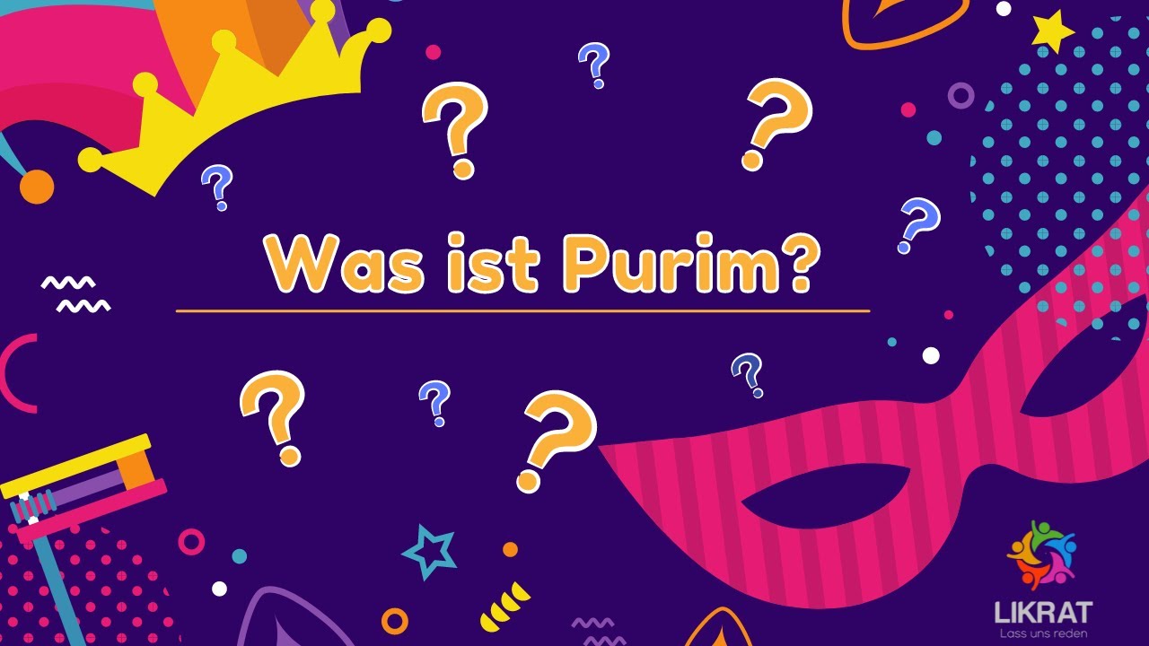 Was ist Purim? - YouTube
