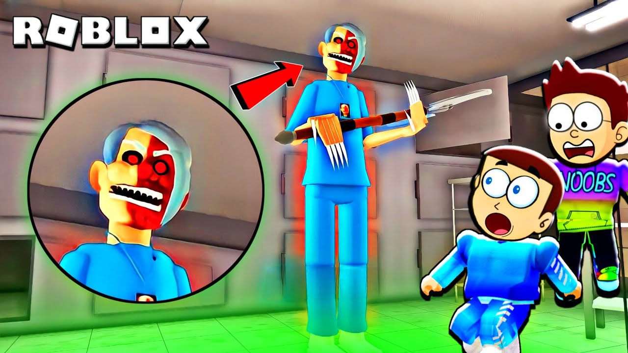 Roblox Toby's Hospital - Scary Obby | Shiva and Kanzo Gameplay - YouTube