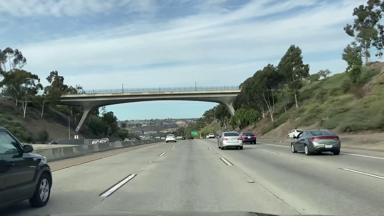 Driving around San Diego, California | Interstate 805 | Chula Vista to ...