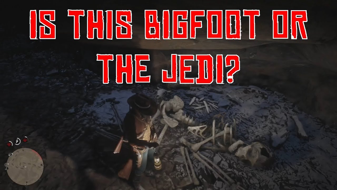 RDR 2 | Bigfoot or Jedi easteregg! | Red Dead Redemption 2 - YouTube