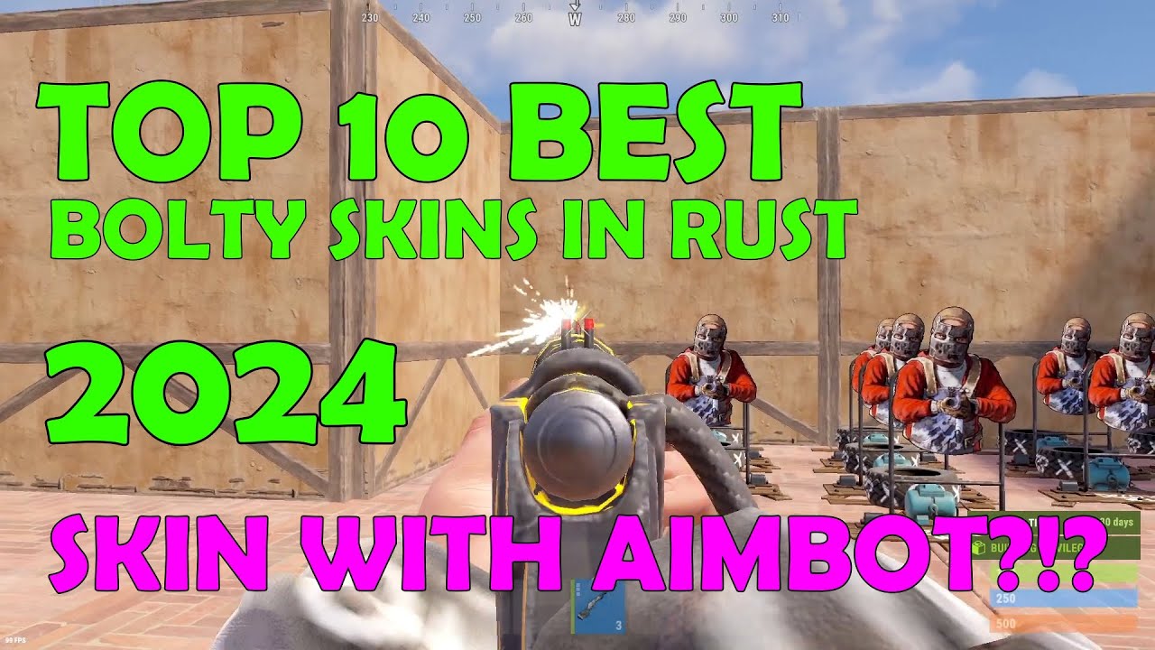 TOP 10 BEST BAR SKINS IN RUST 2024 #rust - YouTube