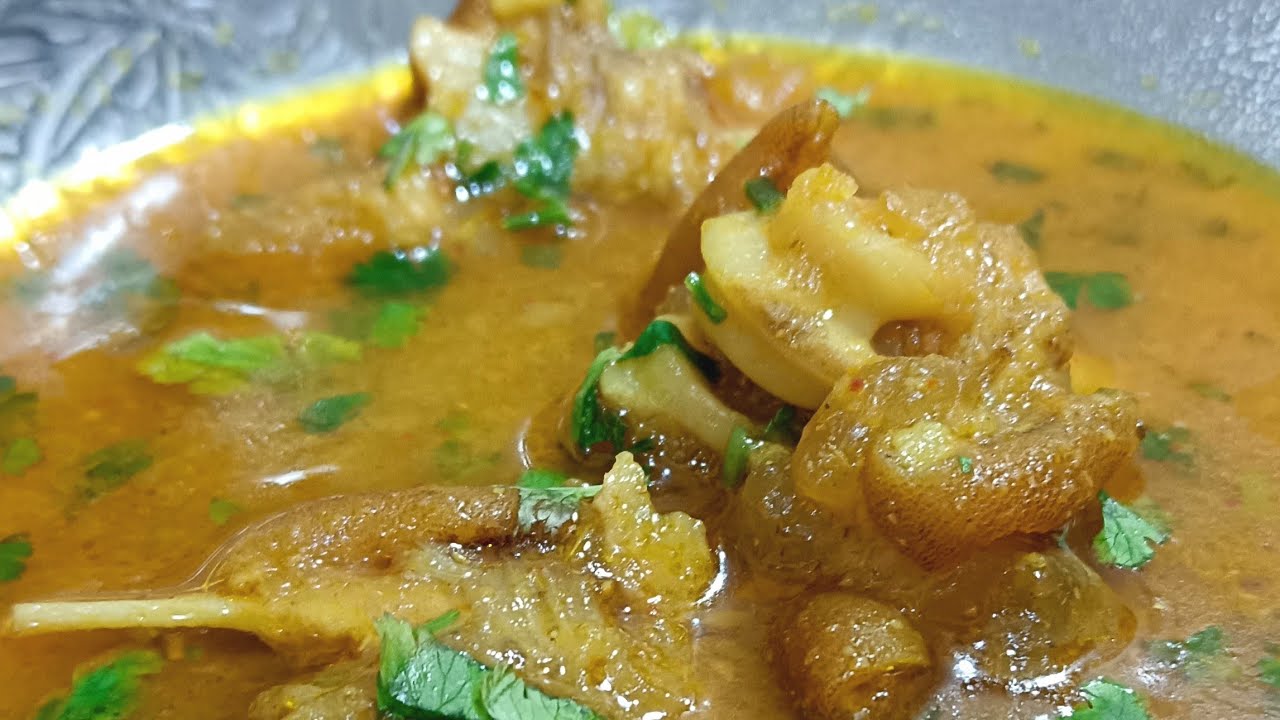 LIVE.. MUTTON PAYA CURRY RECIPE #payarecipe #viral - YouTube