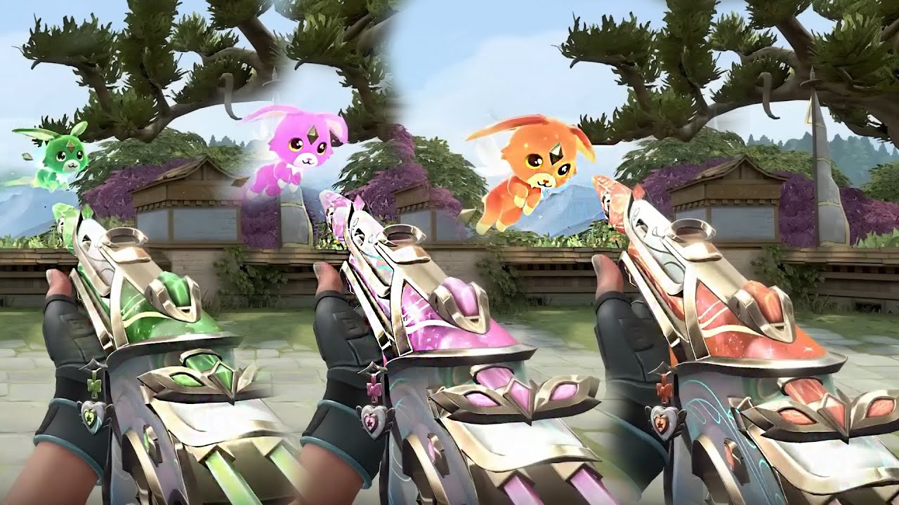 EVORI DREAMWINGS Spectre Gameplay with all Variants | Valorant EVORI ...