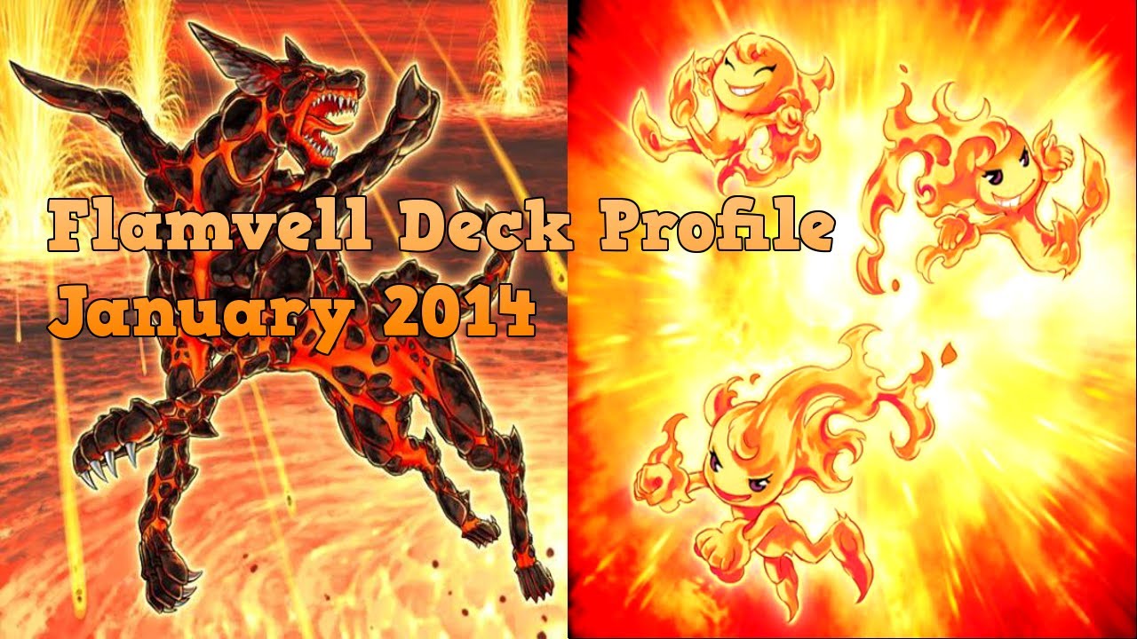 Yugioh Flamvell Deck January 2014 - YouTube