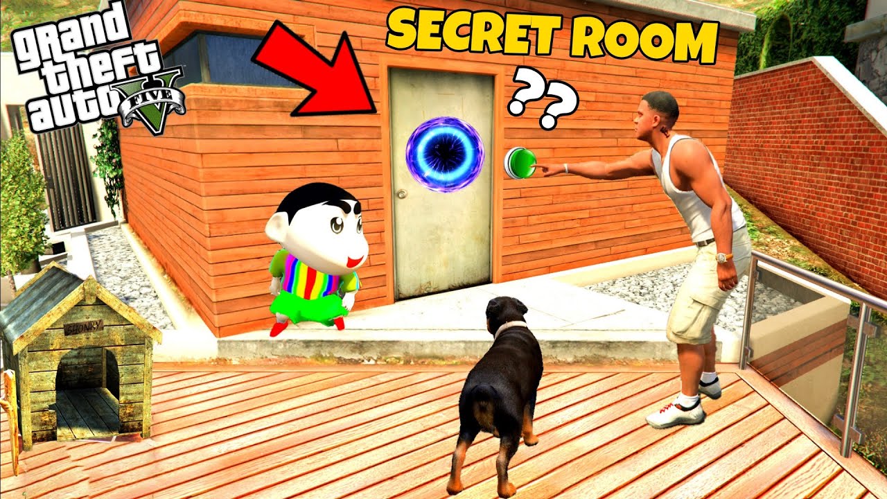GTA 5: I OPENED THE MOST SECRET DOOR INSIDE FRANKLIN'S HOUSE IN GTA 5 ...