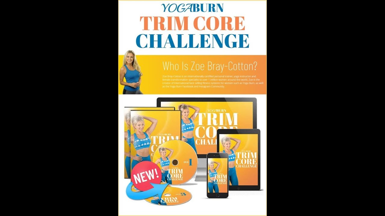 Yoga burn trim core challenge videos|H&F Channel - YouTube