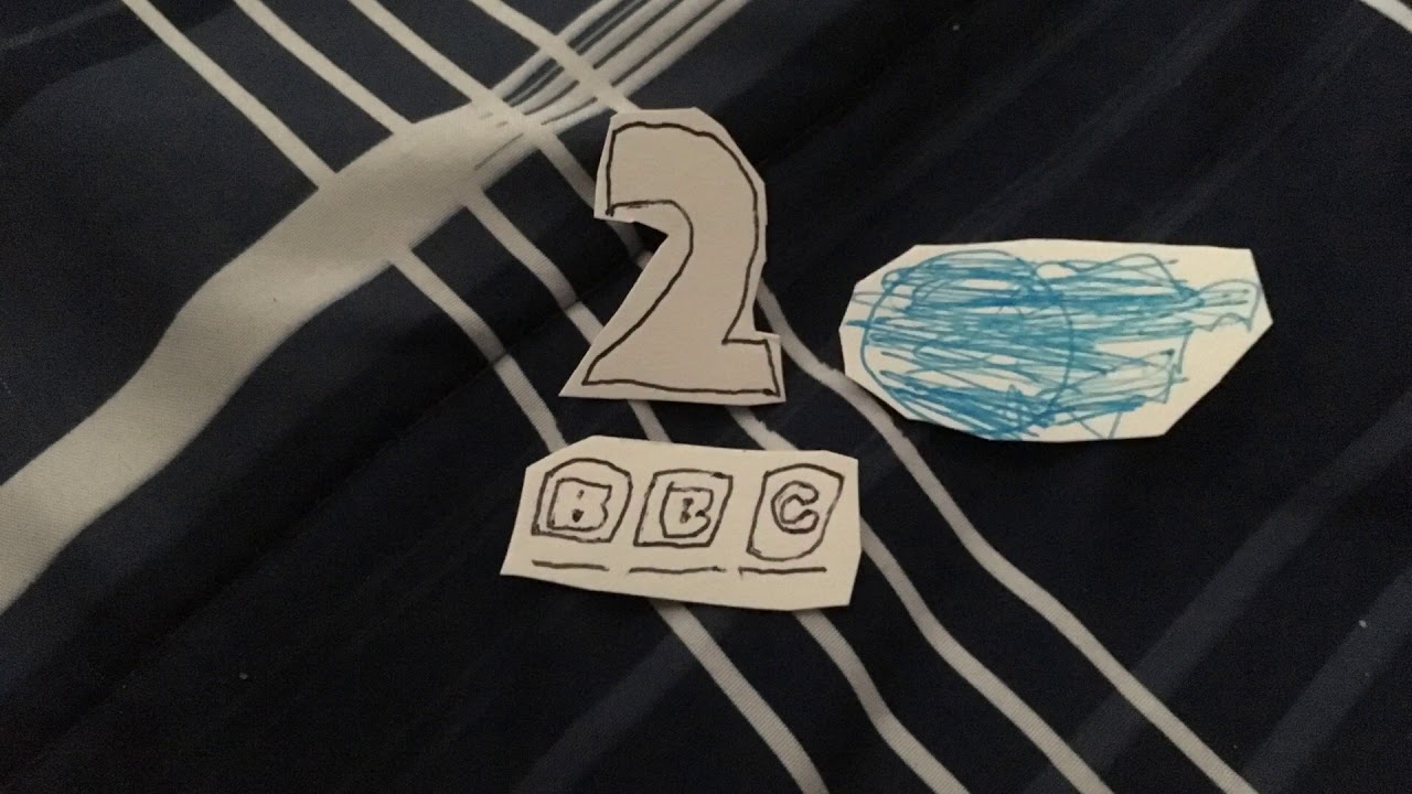 BBC Two Paint ID 1994 Logo In Paper - YouTube