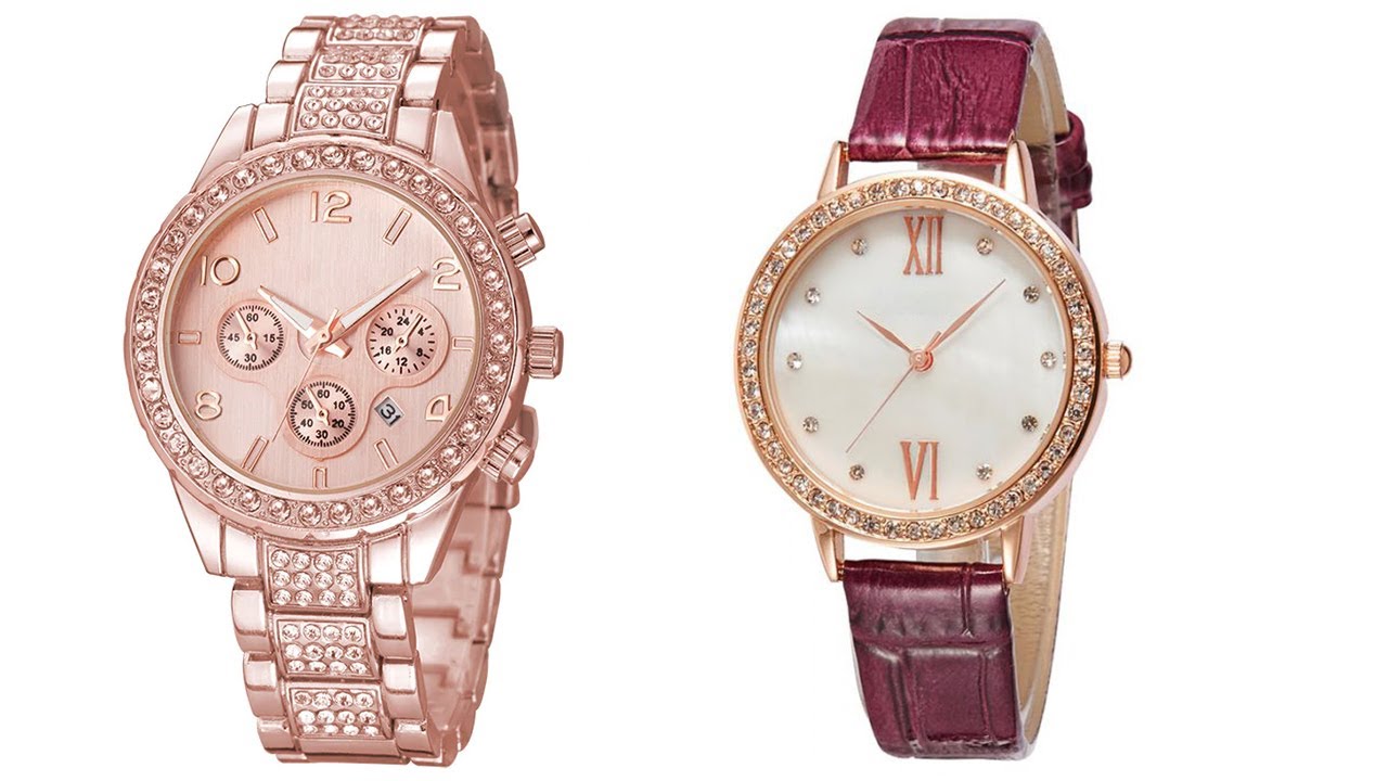 Glamorous collection of Stylish Wrist watch for girls | designer ...