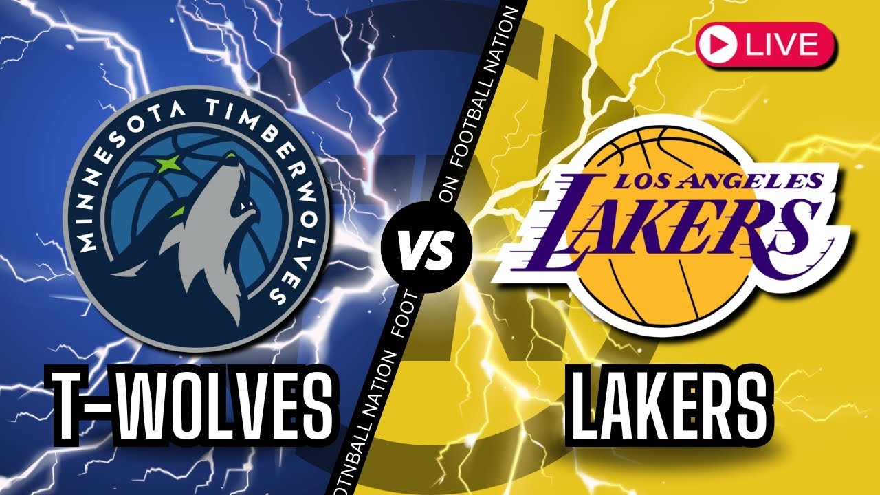 Minnesota Timberwolves vs Los Angeles Lakers - Game 2 Live Stream Play ...
