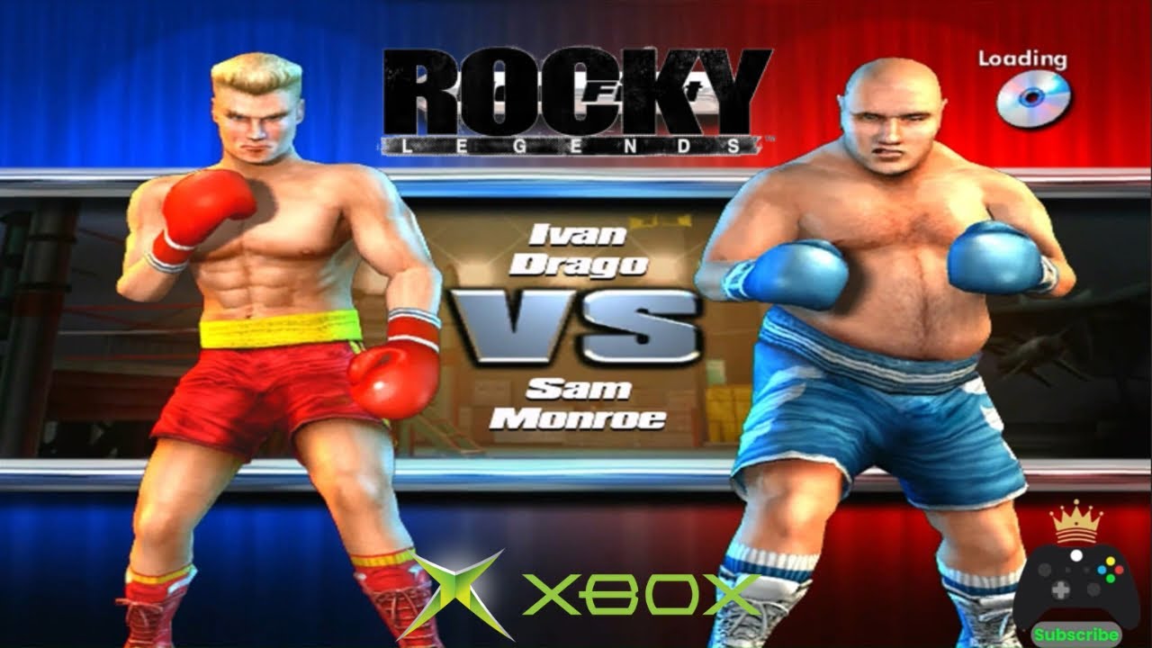 Rocky Legends XBOX Ivan Drago VS Sam Monroe Career Fight 3 [2025] - YouTube