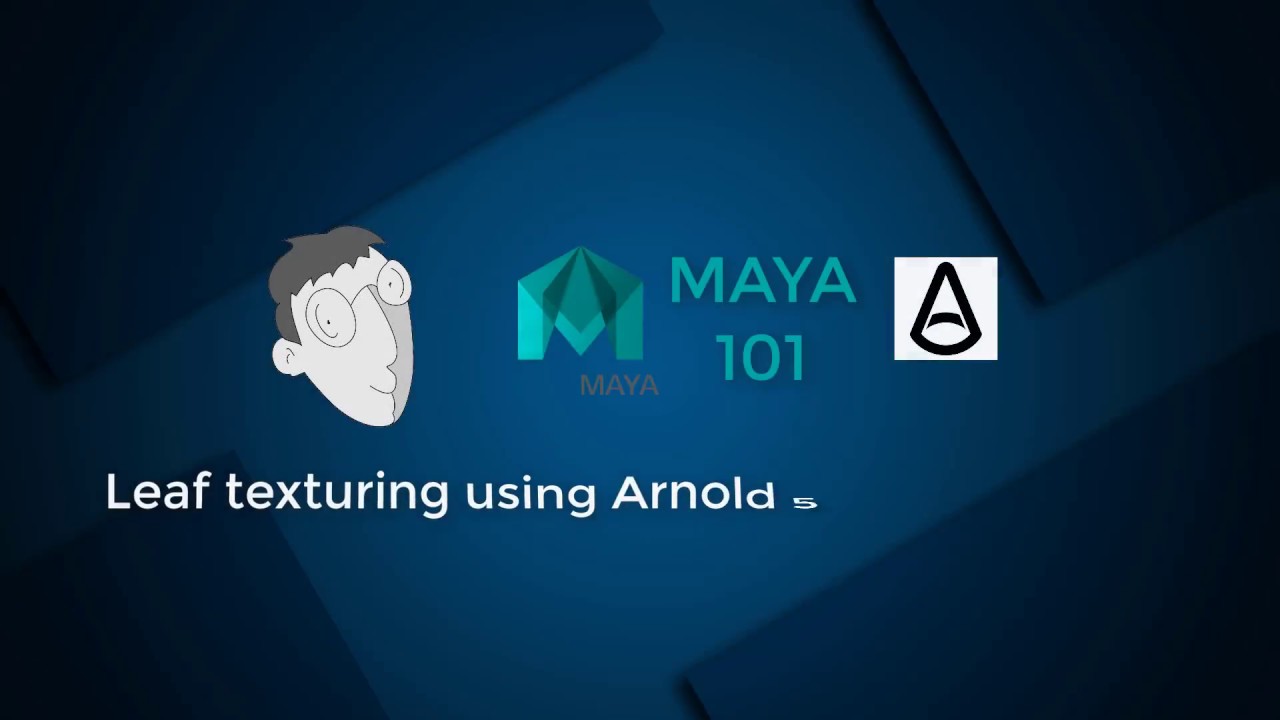 Leaf texturing using Arnold 5 in Maya 2018 - YouTube