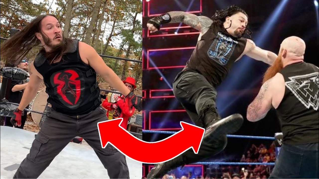 WHO DID IT BETTER? Roman Reigns COSPLAY In WWE Wrestling SUPERCARD ...