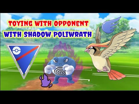 Shadow Poliwrath In Pokemon Go Great League | Pidgeot In Pokemon Go ...