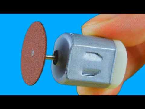 How To Make A Mini Angle Grinder | How To Make A Mini Dremel Tool ...