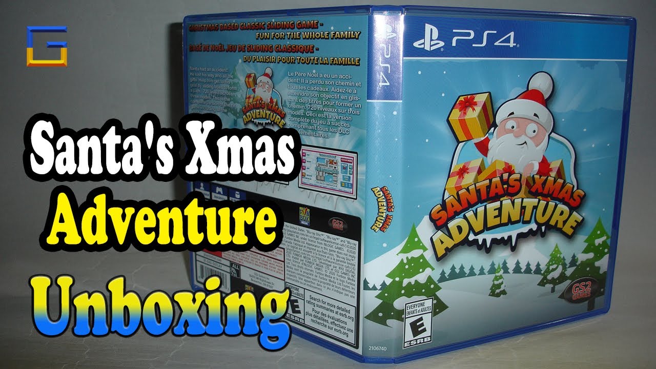 Santa's Xmas Adventure PS4 Unboxing & Overview - YouTube