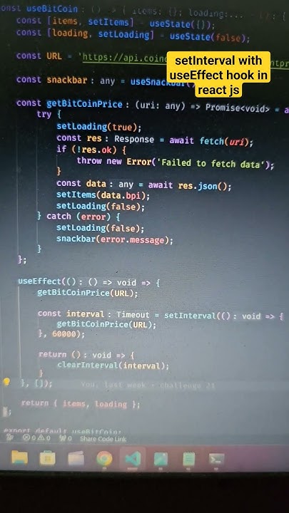 Mastering Setinterval With Useeffect Hook In React Js Shorts Youtubeshorts Reactjs