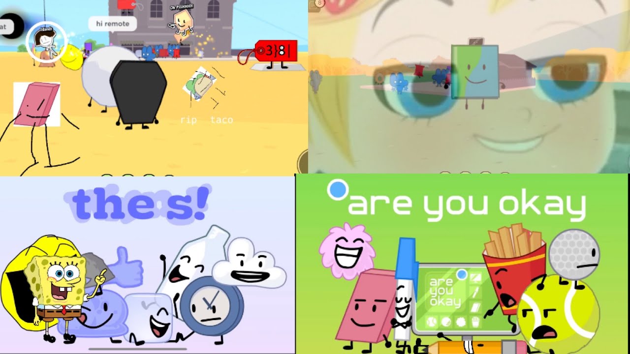 Funny Things In BFDI/BFB: World Of Goiky - YouTube
