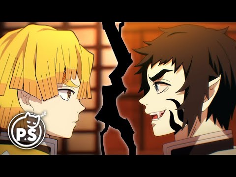 Deuses Japoneses reagindo a Zenitsu Vs Kaigaku | Okabe Feat. Anirap (AU) - YouTube