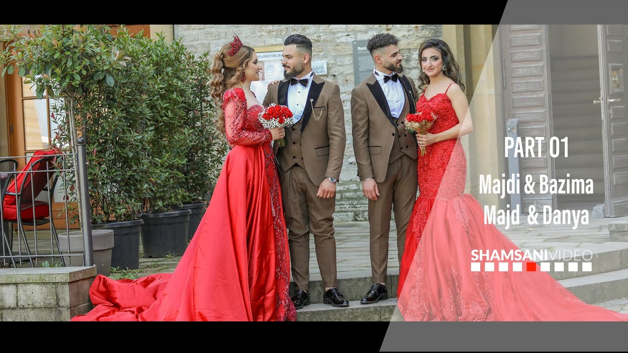 Majdi & Bazima - Majd & Danya // Part 1 // Hena // 4K // Adnan Bozani ...