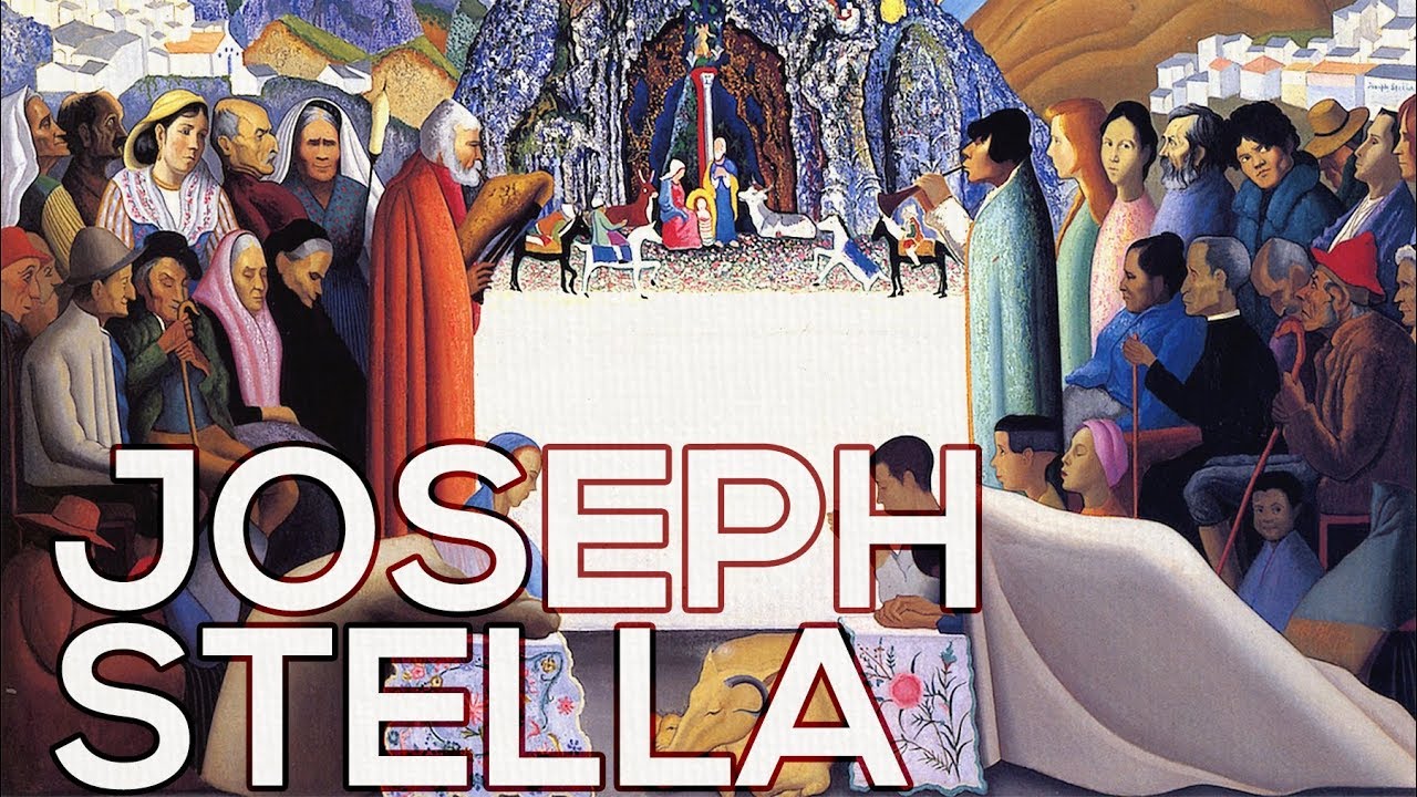 Joseph Stella: A collection of 170 works (HD) - YouTube