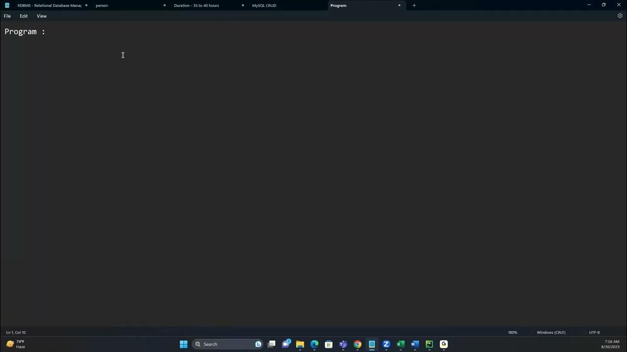 Python 1st session recording - YouTube