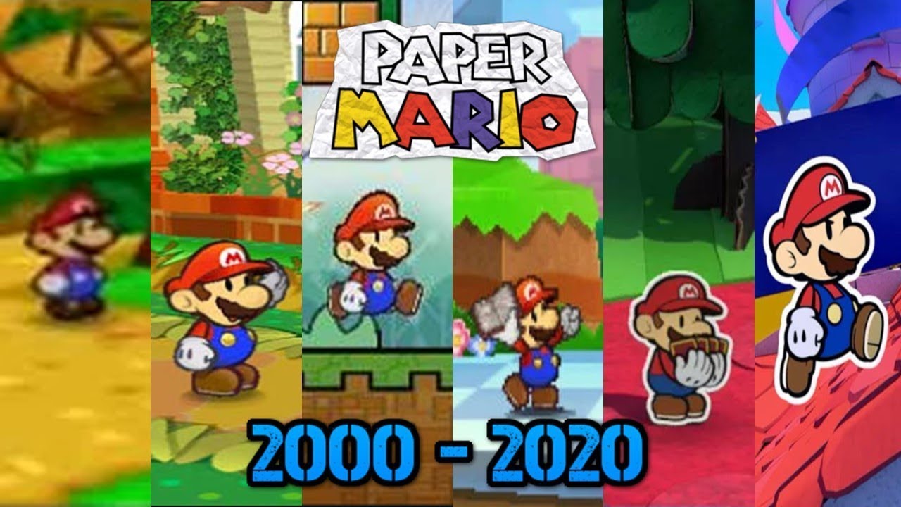 Paper Mario Evolution (2000 - 2020) - YouTube