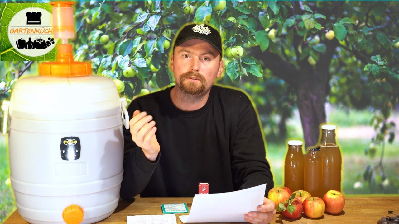 Apfelwein selber machen | In 8 Schritten zum eigenen Stöffsche - YouTube