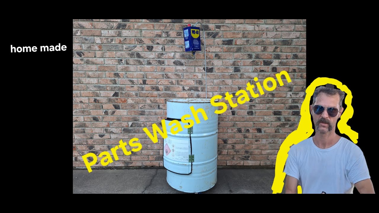 Home made Parts Wash Station - YouTube