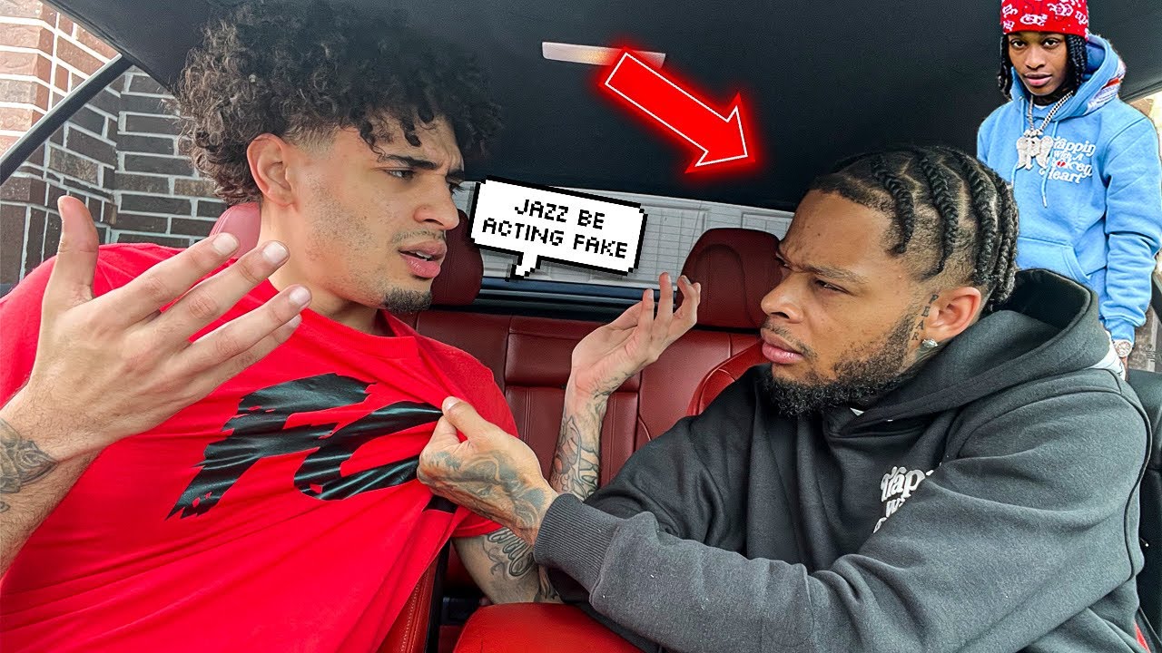 TRASH TALKING JAZZ In Front Of Her Bestfriend AMVRR To See His Reaction ...